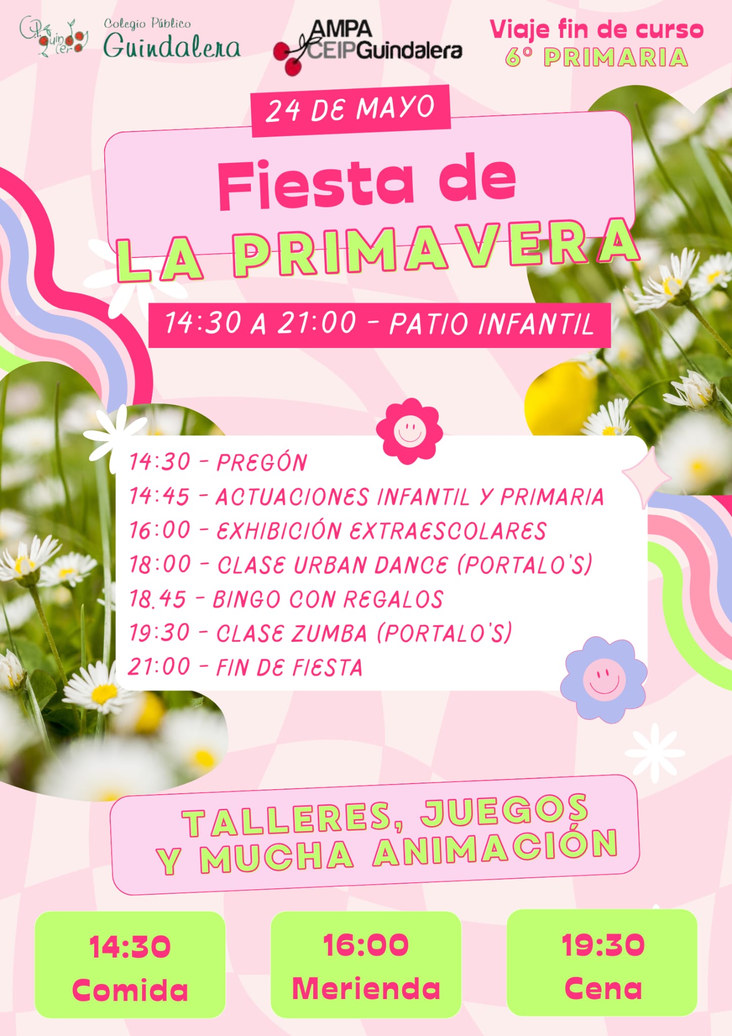 Un año más, celebramos la Fiesta de la Primavera – AMPA Guindalera